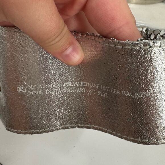 Vintage | Accessories | Vintage Silver Chainmail Interlocking Koi Fish ...